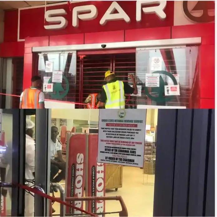 Enugu Gov’t Seals ShopRite, SPAR Over Failure To Remit Tax - THE NETWORK