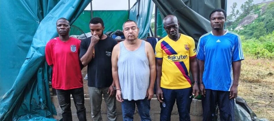 NDLEA Dismantles Forest Meth Lab in Oyo, Arrests Mexican, Four ...